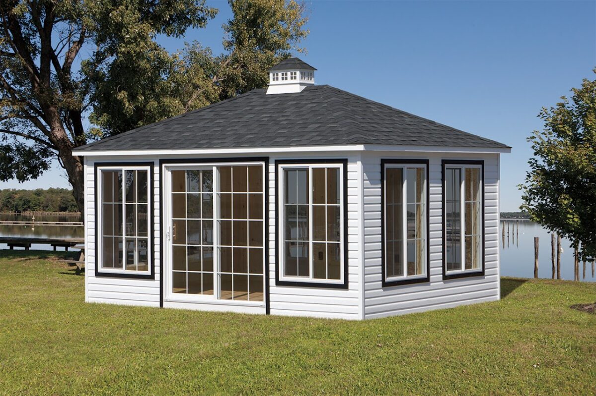 NJ Amish Built Custom Sunrooms - Backyard Structures