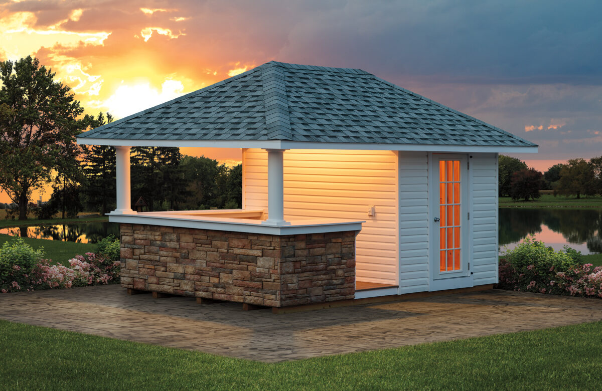 Custom Built Amish Style NJ Pool Houses - Backyard Structures