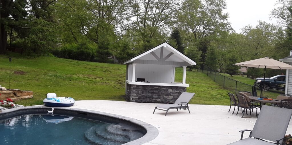 Custom Built Amish Style NJ Pool Houses - Backyard Structures
