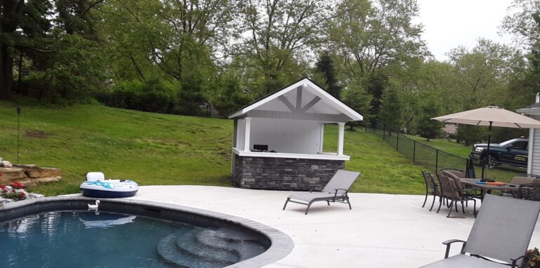 Custom Built Amish Style NJ Pool Houses - Backyard Structures