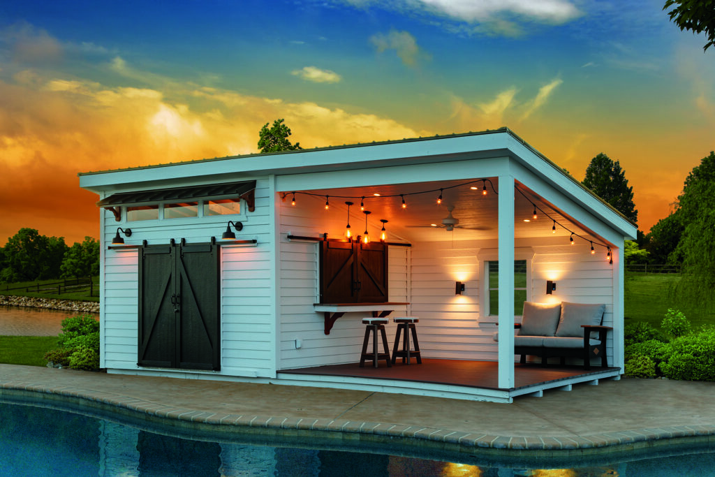 Custom Built Amish Style NJ Pool Houses - Backyard Structures