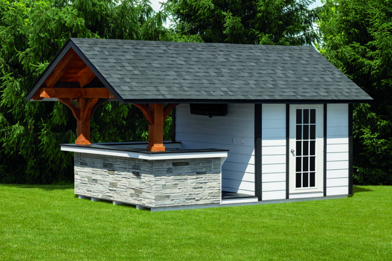 Custom Built Amish Style NJ Pool Houses - Backyard Structures